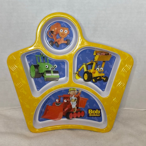 Zak Designs | Dining | Zak Designs Vtg Bob The Builder Kids Divided ...